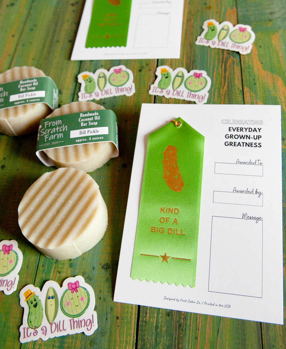 Limited Edition Dill Pickle Bar Soaps – Handmade on Main