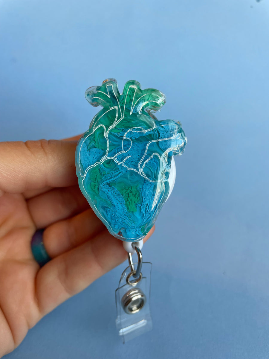 Healthcare badge reel TOPPERS – Handmade on Main